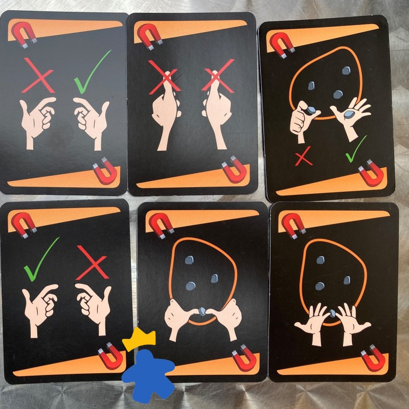 Kluster - Jeu d'aimants rapide, d'ambiance, d'adresse et de dextérité