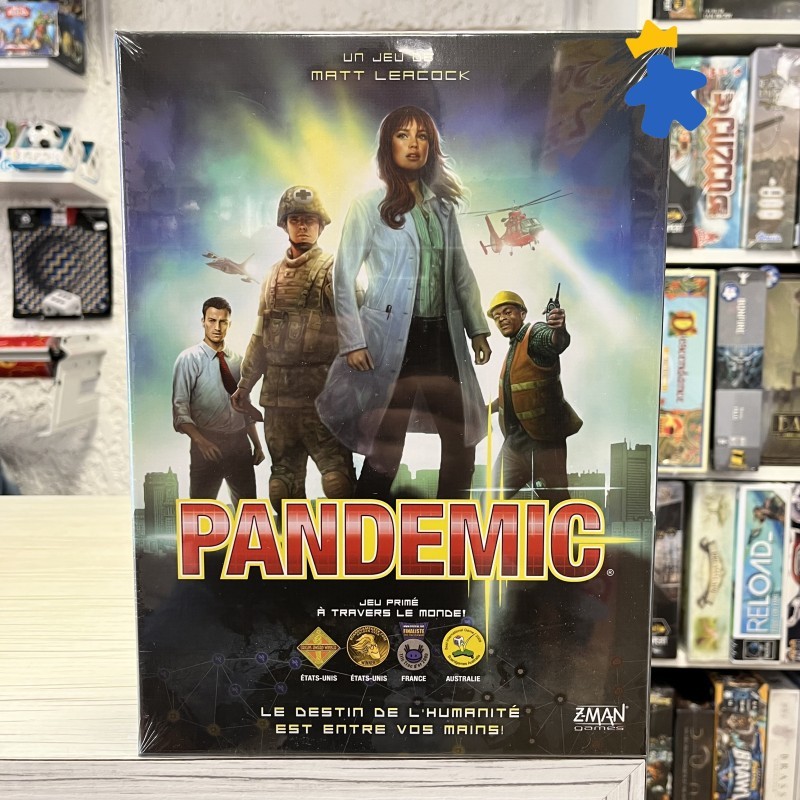 Pandemic - Top des meilleurs jeux de stratégie mode coopératif 8 ans+