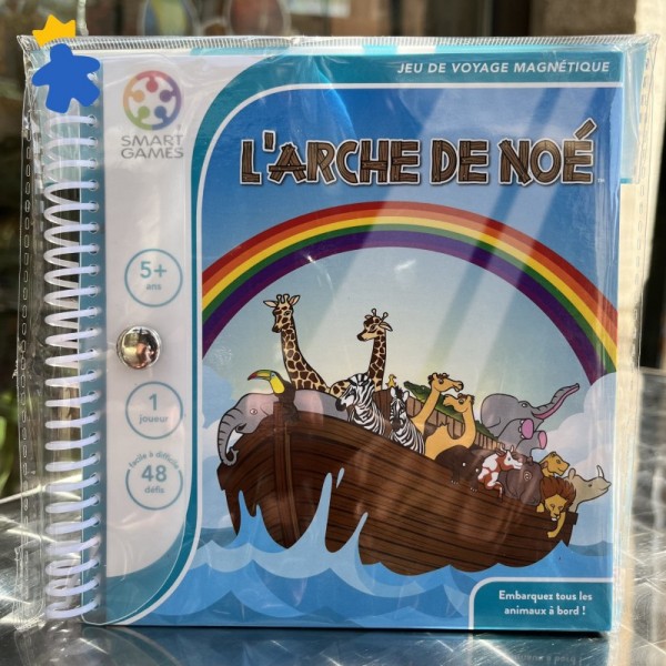 L'Arche de Noé Smart Games - Jeu compact de logique magnétique 5ans+