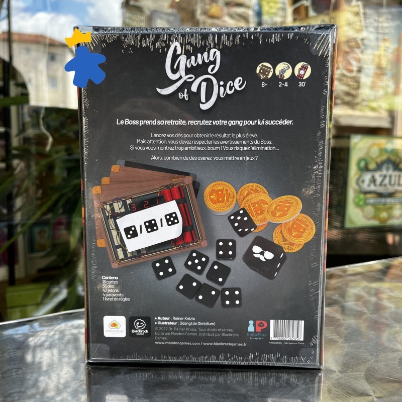 Gang of Dice - Jeu d'ambiance et de dés - Meepland
