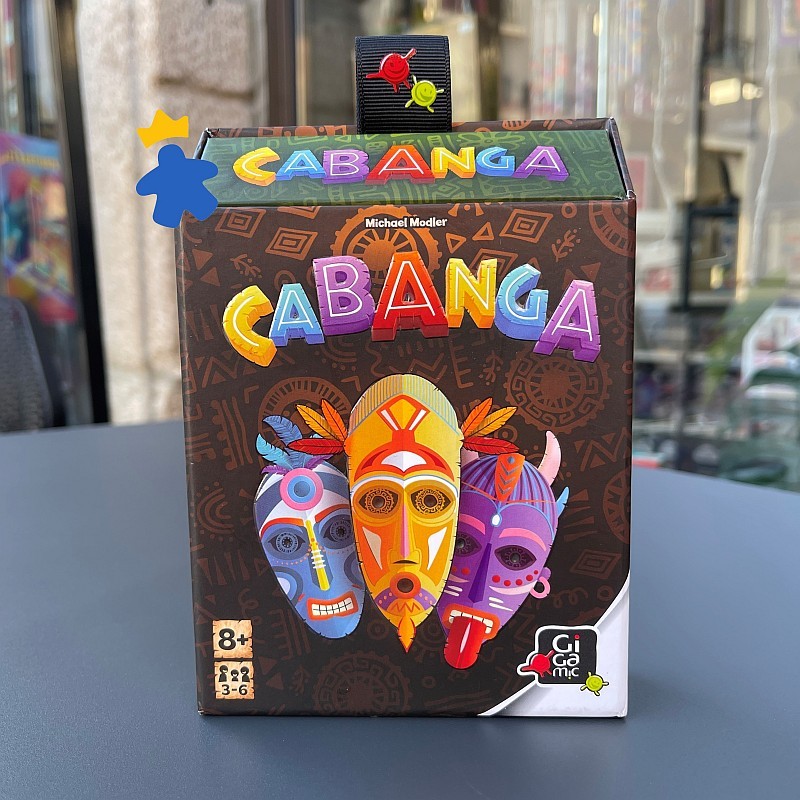 Cabanga - Jeu de stratégie, pose et défausse de cartes - Meepland