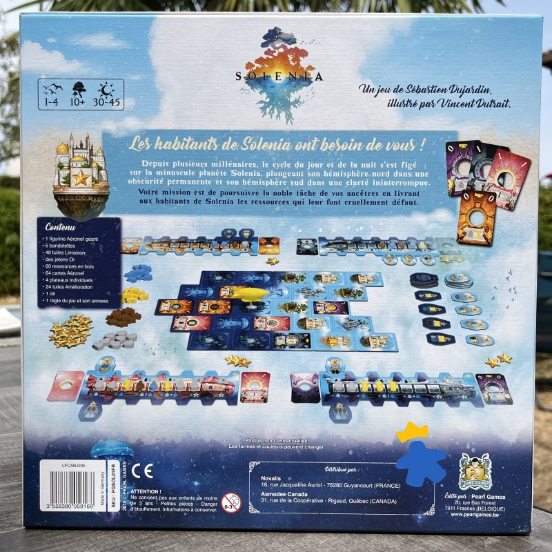 Solenia - Jeu de plateau et de stratégie en famille +10 ans