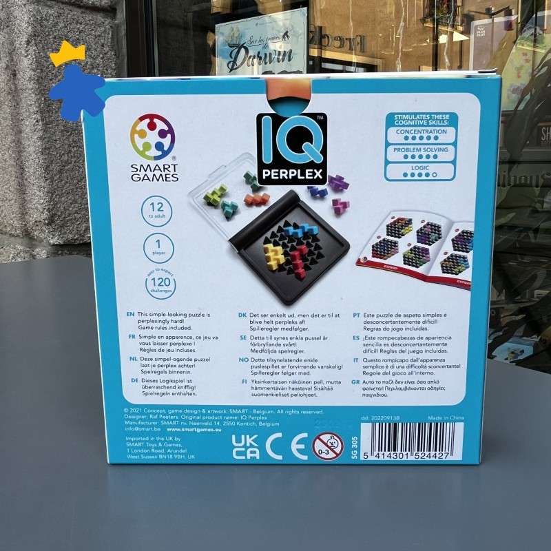 IQ Perplex - Jeu de logique difficile de poche - Meepland