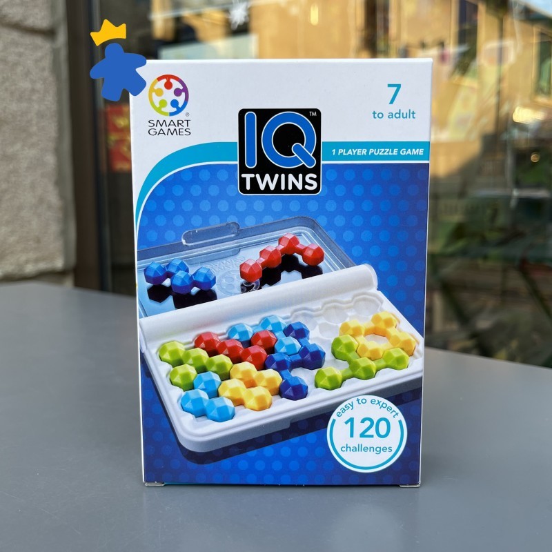 IQ Twins Smart Games - Jeu solo de réflexion, casse-tête ludique 7ans+