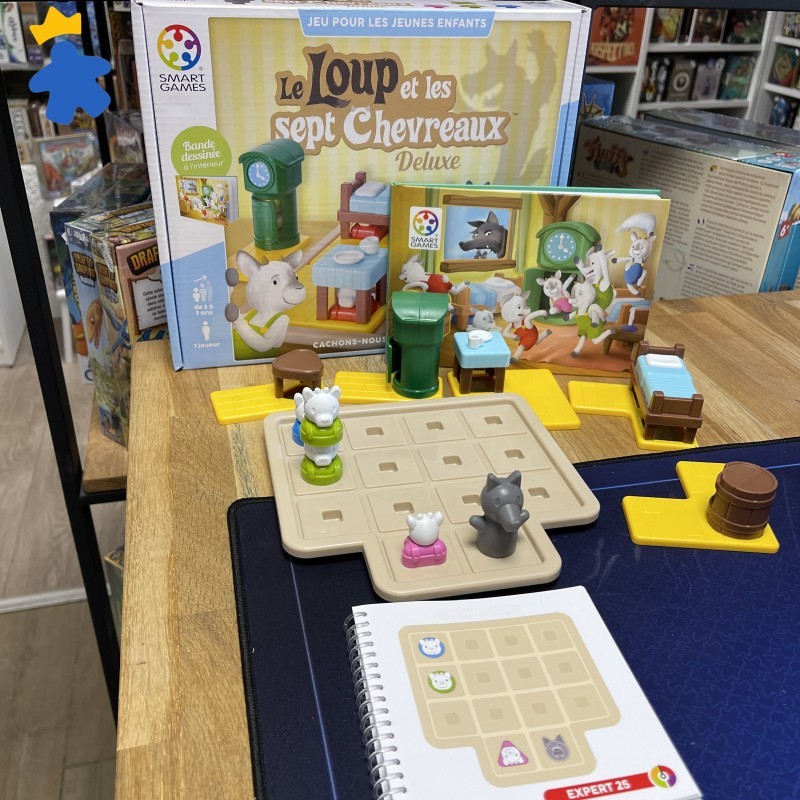 Le loup et les sept chevreaux Smart Games - Jeu logique & concentration 3+