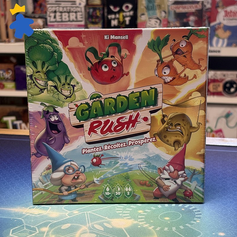 Garden Rush - Jeu de stratégie, placement tuiles et stop ou encore