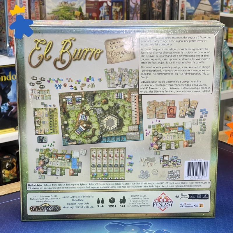 El Burro -Top jeu de stratégie, de cartes et de placement d'ouvriers
