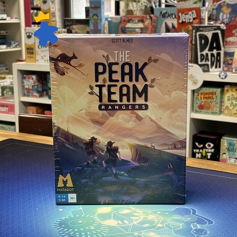 The Peak Team Rangers - jeu coopératif, stratégie et draft de cartes